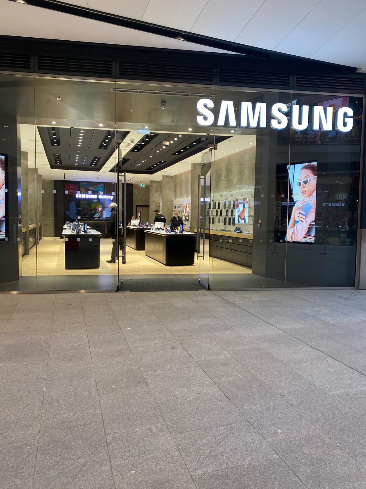 DSP Electrical - Samsung Experience Store – Edinburgh